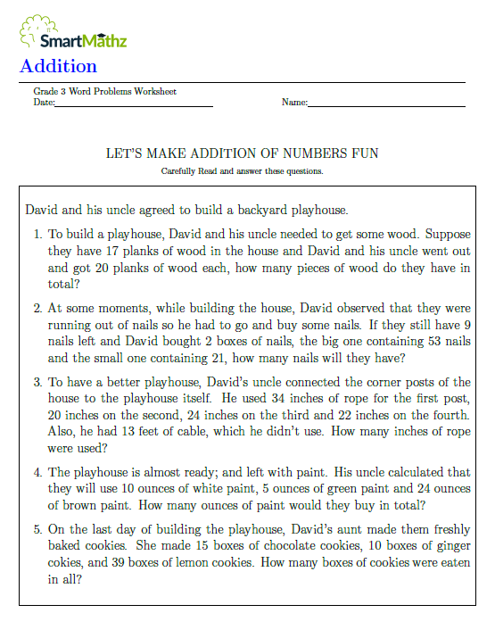 Addition - SmartMathz