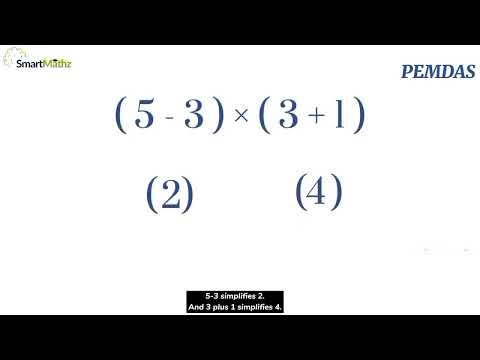 Order of Operations (Part 1) - SmartMathz