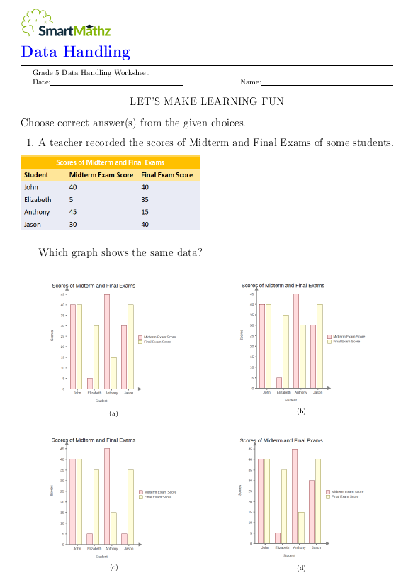 Data Handling - SmartMathz